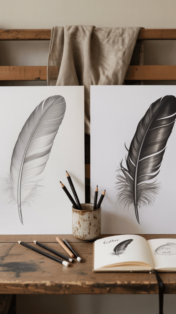 Mastering Realistic Sketching: Charcoal vs. Graphite - Artistic Blossom