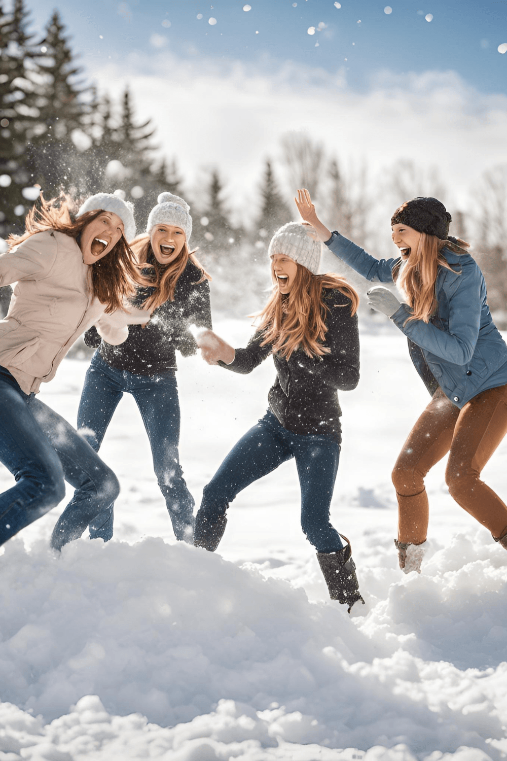 50 Snow Instagram Captions for Girls to Spark Fun and Inspiration ...