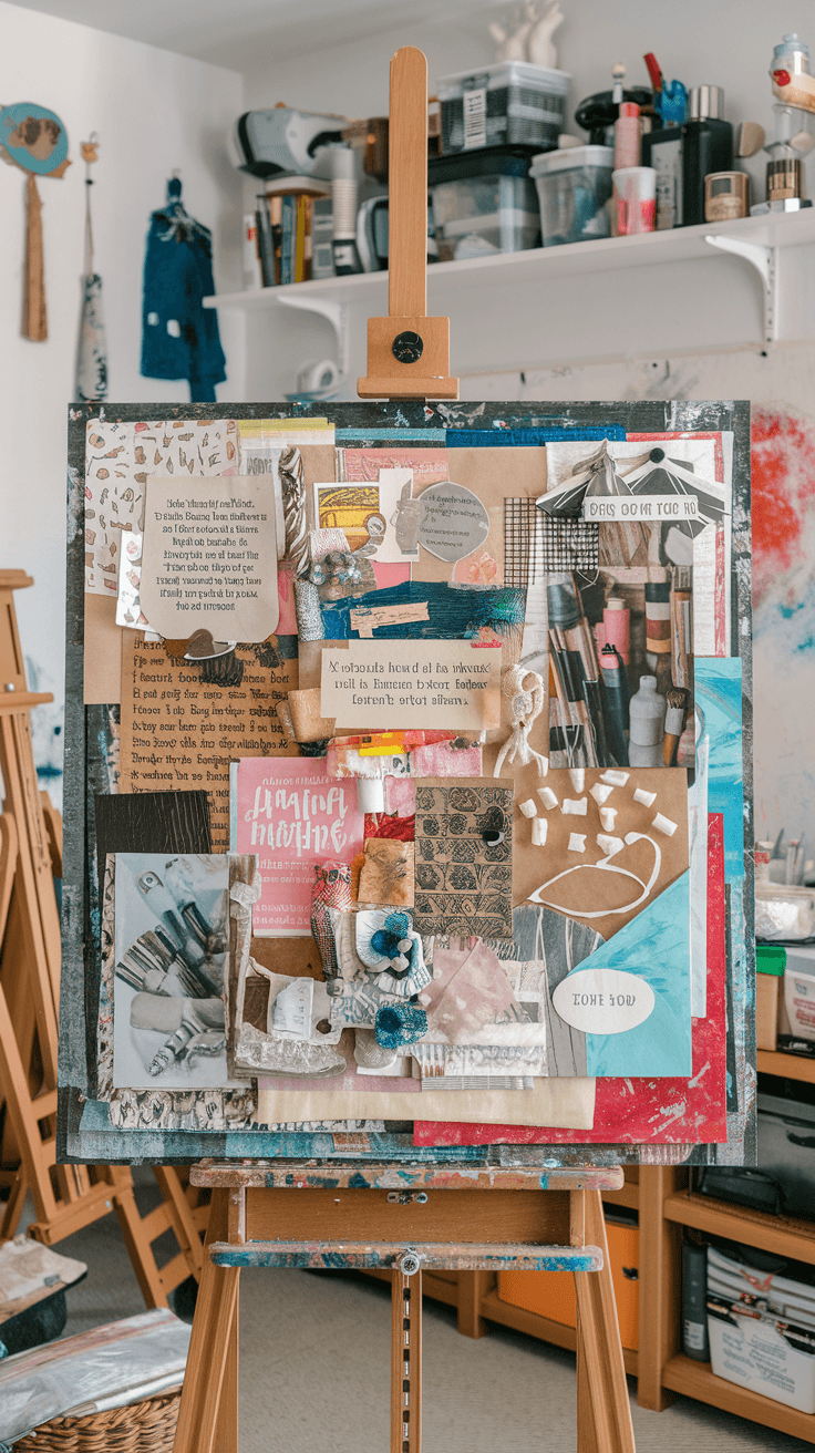 10 Creative Vision Board Ideas to Inspire Your Art Journey - Artistic ...