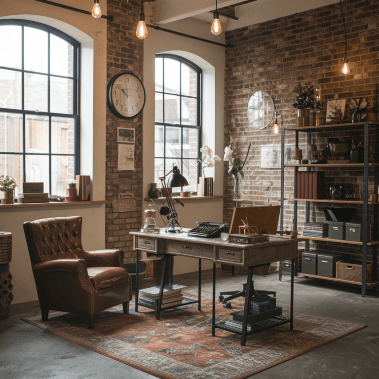 Eclectic Elegance: Mixing Modern and Vintage Elements in Artist Room ...