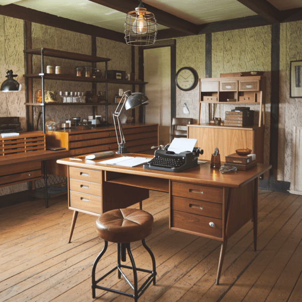 7 Stunning Vintage Art Studio Designs with Timeless Color Palettes ...