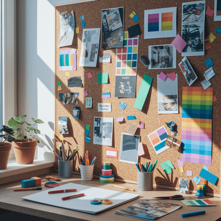 Vision Boards for Artists: Tools and Materials You Need - Artistic Blossom