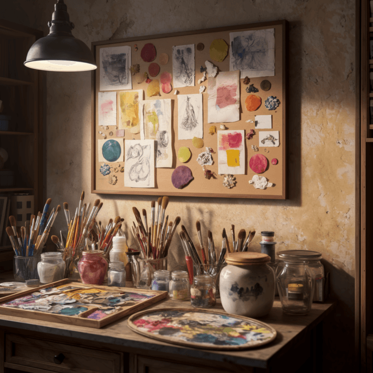 Vision Boards for Artists: Tools and Materials You Need - Artistic Blossom