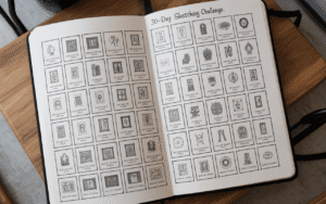 30-Day Sketching Challenge: Daily Prompts to Elevate Your Art ...