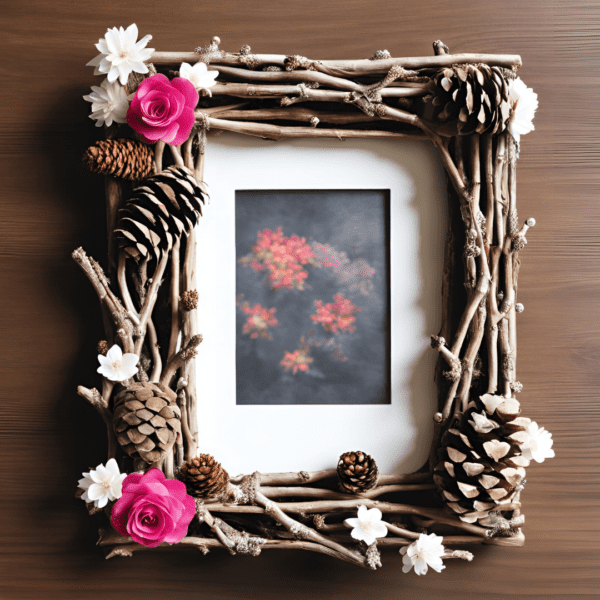 DIY Natural Branch & Twig Picture Frame – Step-by-Step Guide - Artistic ...