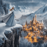 Gilded in Ice: Capturing the Elegance of Snow Queen-Inspired Fashion ...