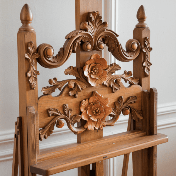 Rustic Charm: How to Build a Vintage-Inspired DIY Easel - Artistic Blossom