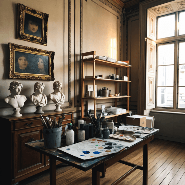 How to Design a Vintage-Inspired Art Studio: 7 Color Schemes to Try ...