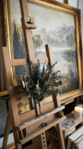 Rustic Charm: How to Build a Vintage-Inspired DIY Easel - Artistic Blossom