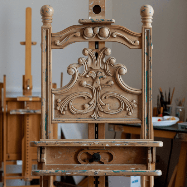 Rustic Charm: How to Build a Vintage-Inspired DIY Easel - Artistic Blossom