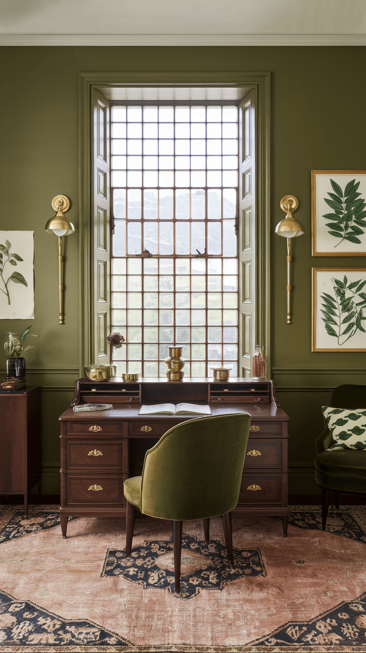 How to Design a Vintage-Inspired Art Studio: 7 Color Schemes to Try ...