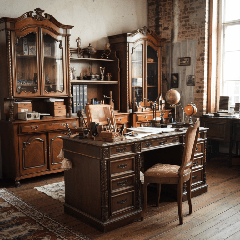 Vintage Art Studio Ideas for Creatives - Artistic Blossom