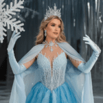 Gilded in Ice: Capturing the Elegance of Snow Queen-Inspired Fashion ...