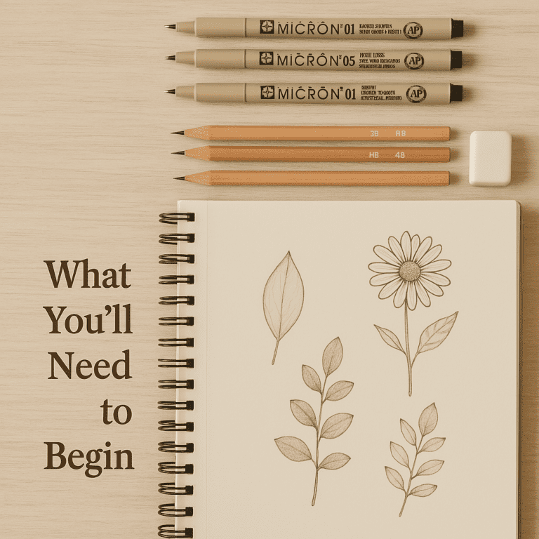 🌿 Botanical Sketching 101: A Beginner’s Guide to Drawing Plants ...