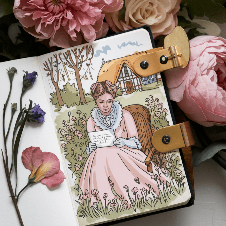 Cottagecore Sketchbook Magic: Monthly Inspirational Ideas to Spark Your ...