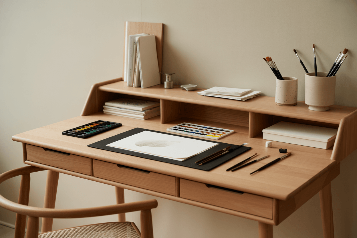 The Complete Art Studio Setup Guide for Creatives - Artistic Blossom