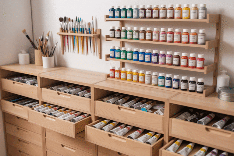 The Complete Art Studio Setup Guide for Creatives - Artistic Blossom