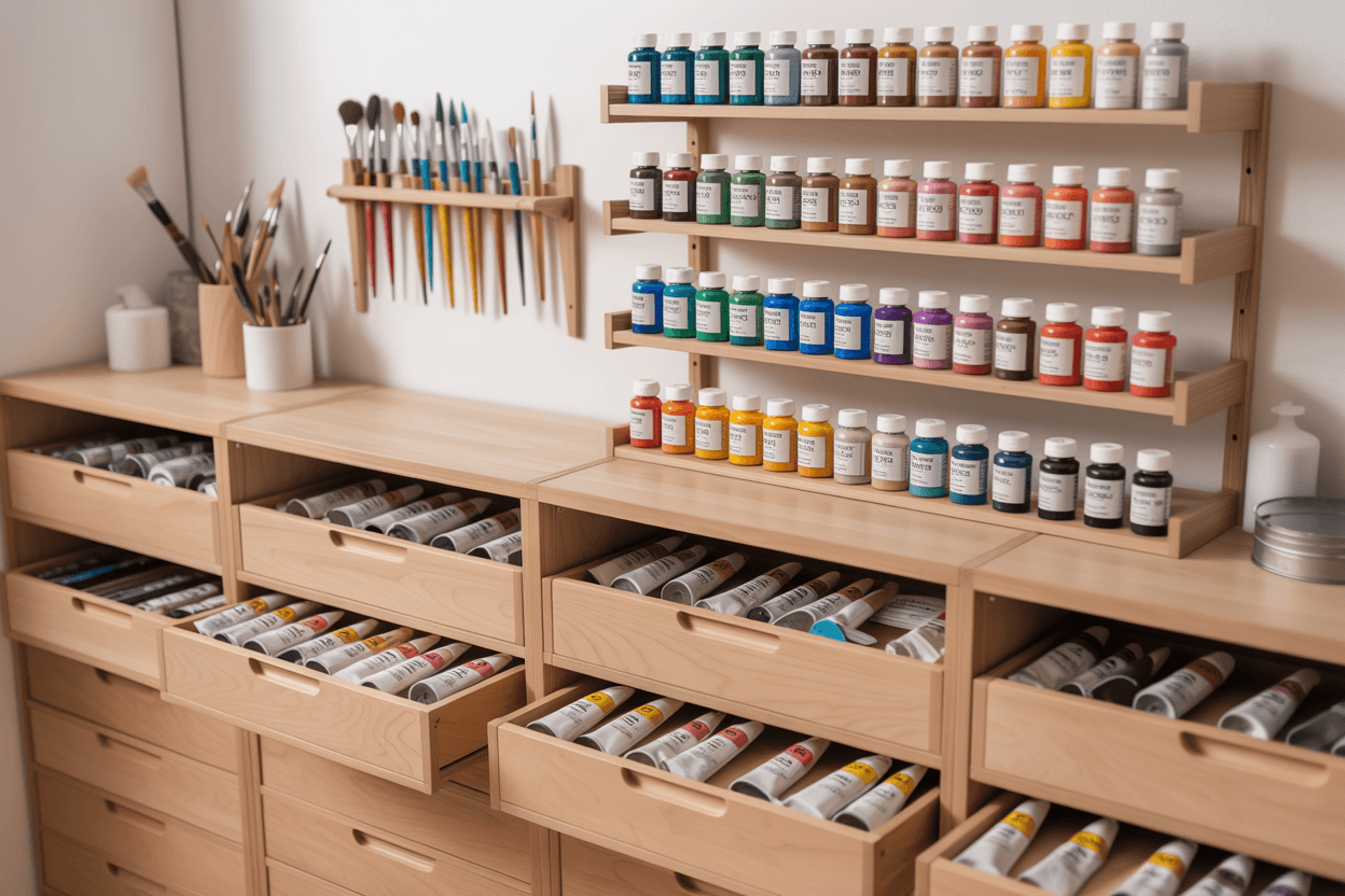 The Complete Art Studio Setup Guide for Creatives - Artistic Blossom